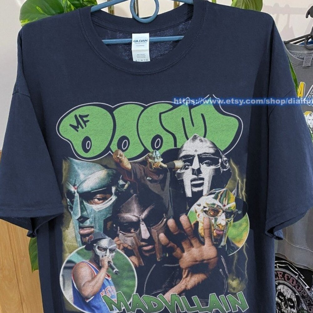 Mf Doom Hip Hop Shirt, Mf Doom Tee, Mf Doom Graphic S… - Gem